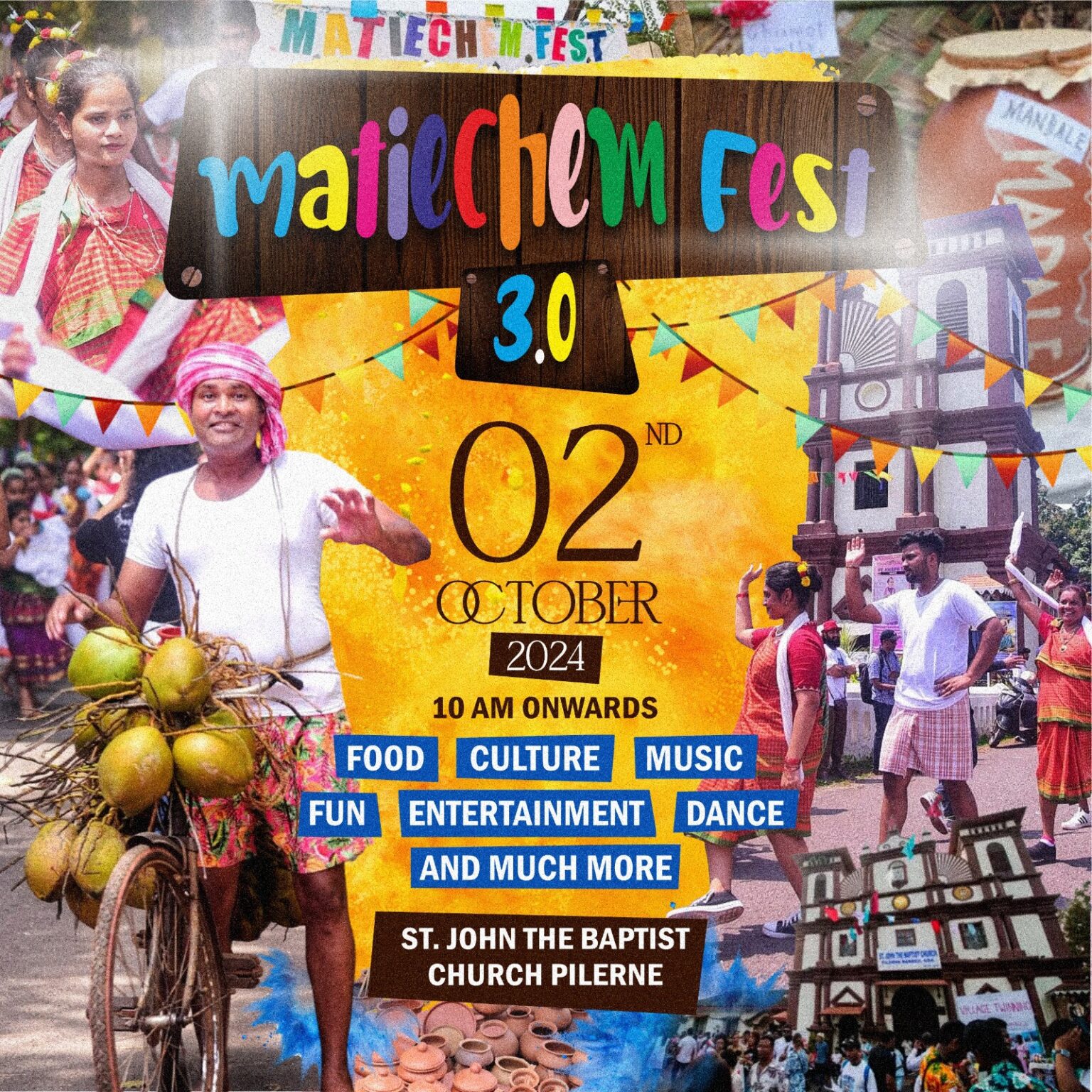 ‘Matiechem Fest 3.0 – Amchi Mati Amcho Awaz’ at Pilerne on 2nd Oct ...